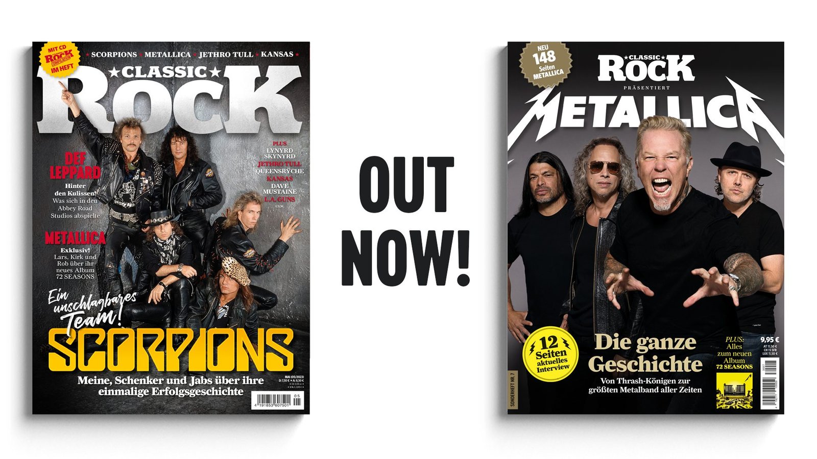 Out now: Die doppelte Ladung CLASSIC ROCK